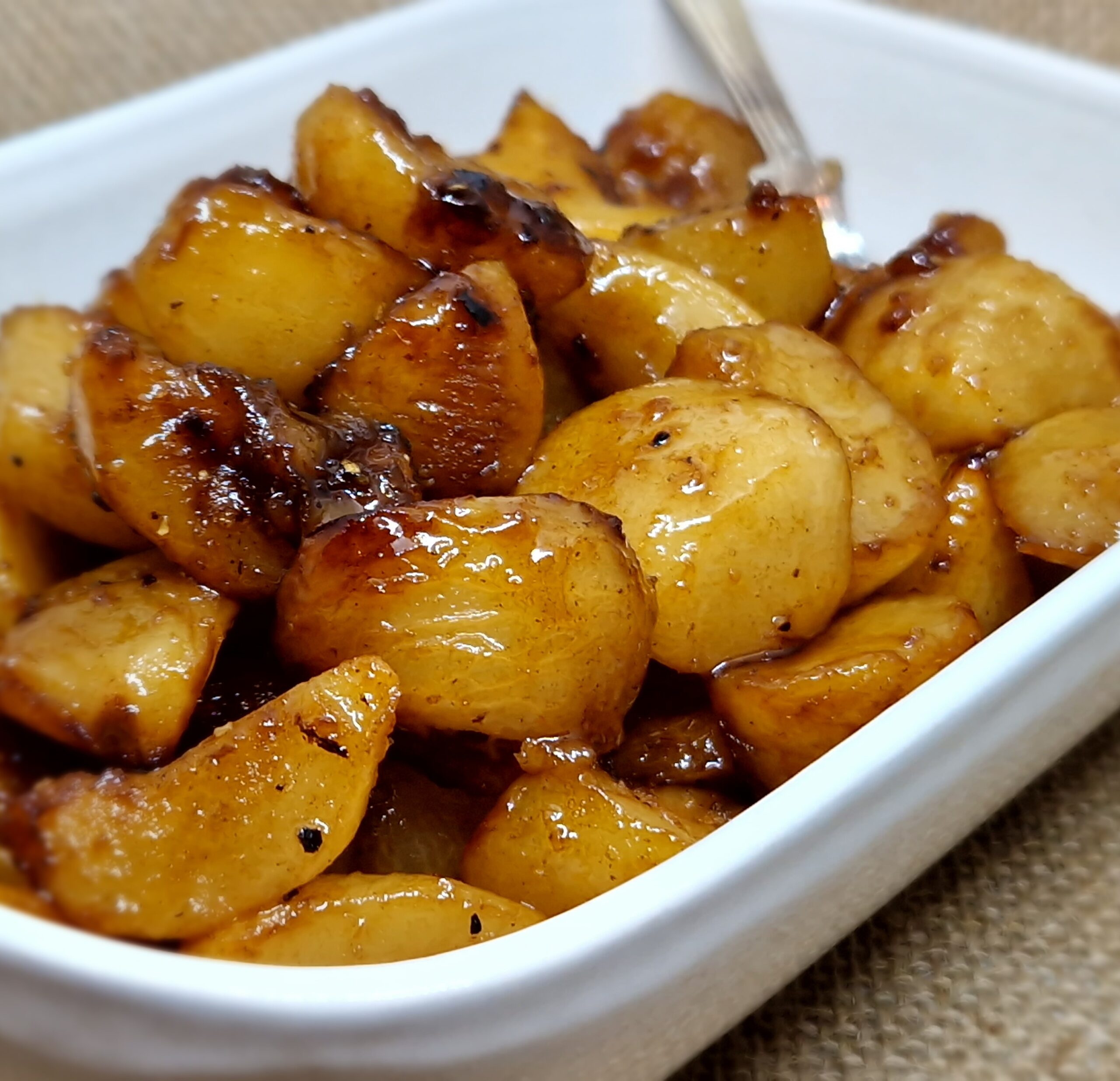 Balsamic Glazed Turnips - De Nigris 1889