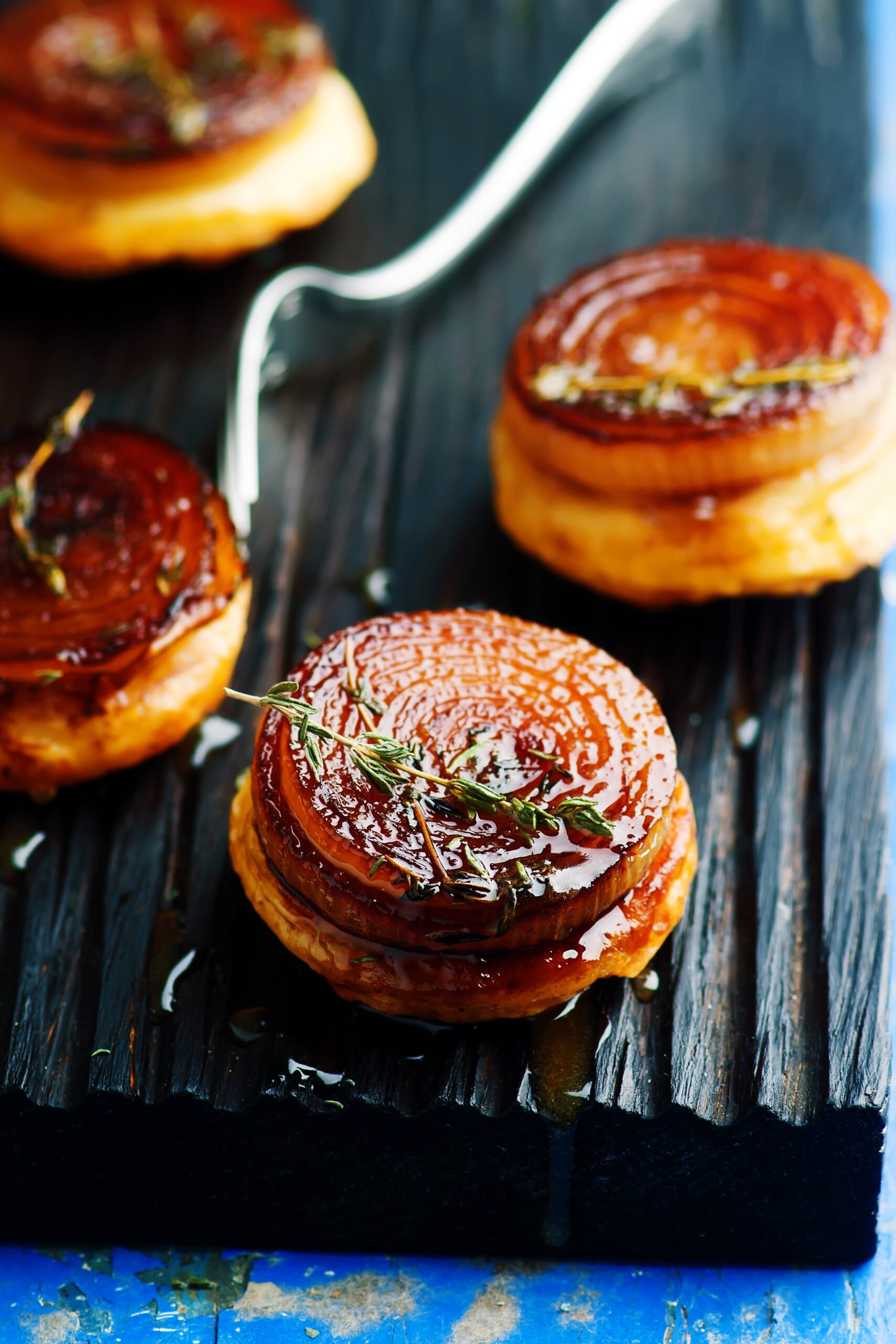 Mini Balsamic Onion Tartes Tatin - De Nigris 1889